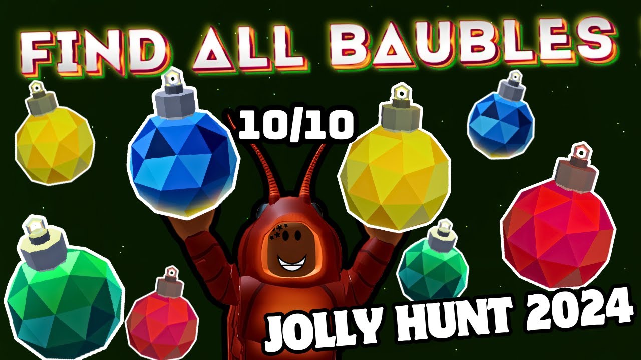 How to find all Baubles (Jolly hunt 2024) in (Fireworks playground ...