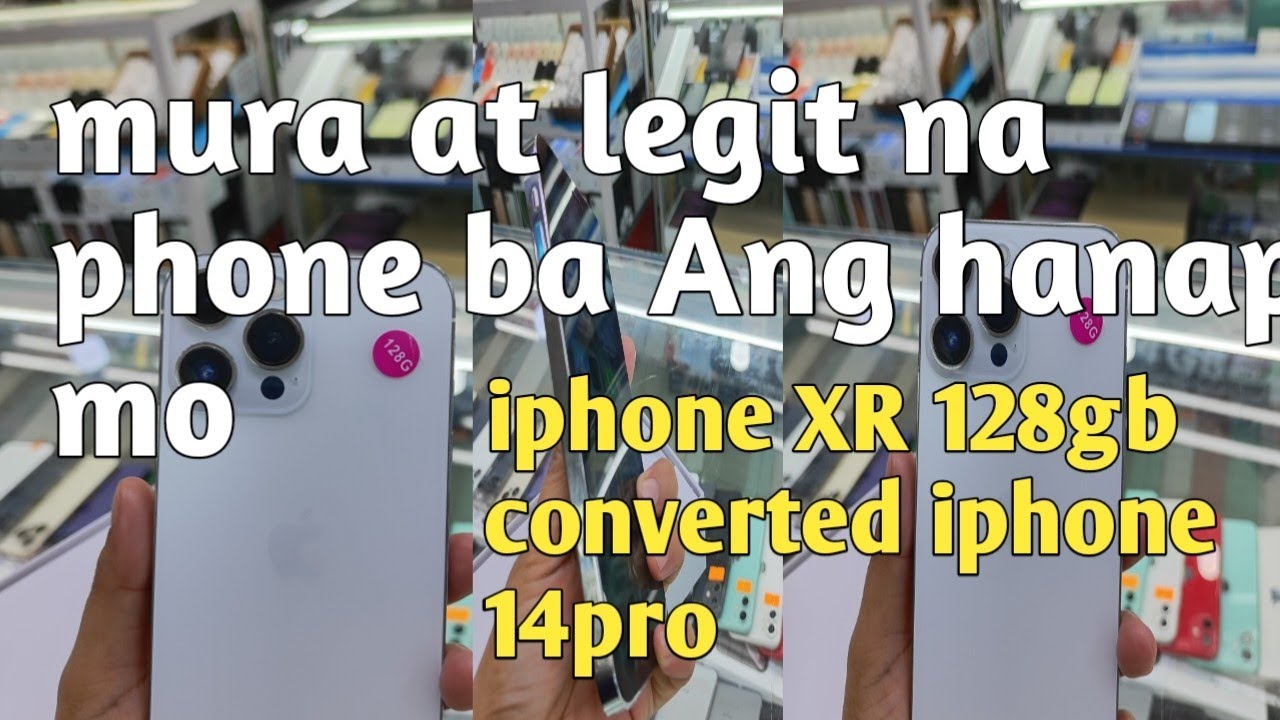 iphone XR 128gb modified iphone 14pro 128gb COD - YouTube