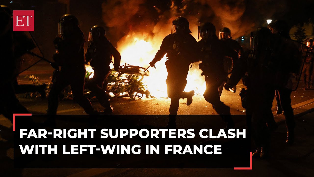 France Election Results 2024: Far-right clashes with left-wing in Paris ...