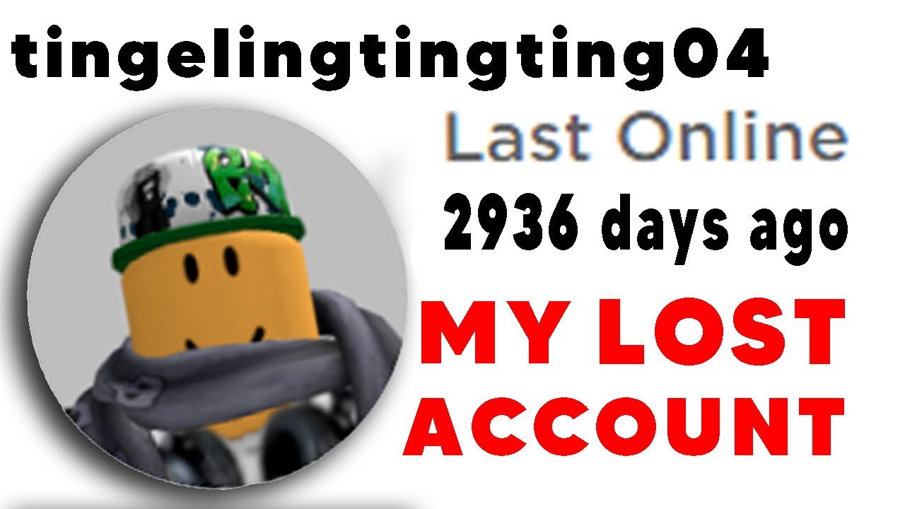 My lost Roblox account has been recovered... - YouTube