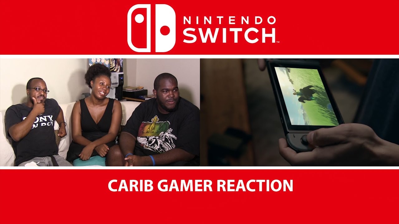 Nintendo Switch - First Look Reaction - YouTube