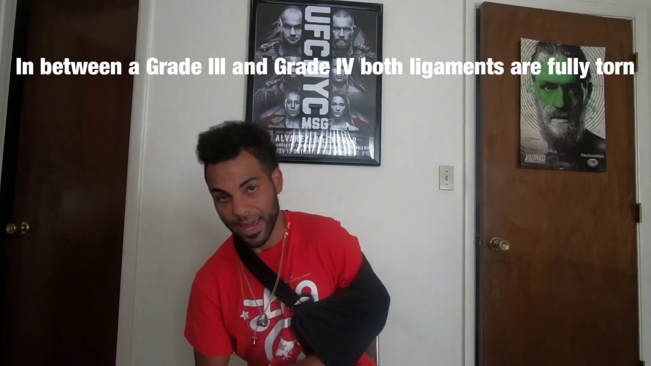 Distal Clavicle Excision Post Op Day 5 + X-Rays + Reveal - YouTube