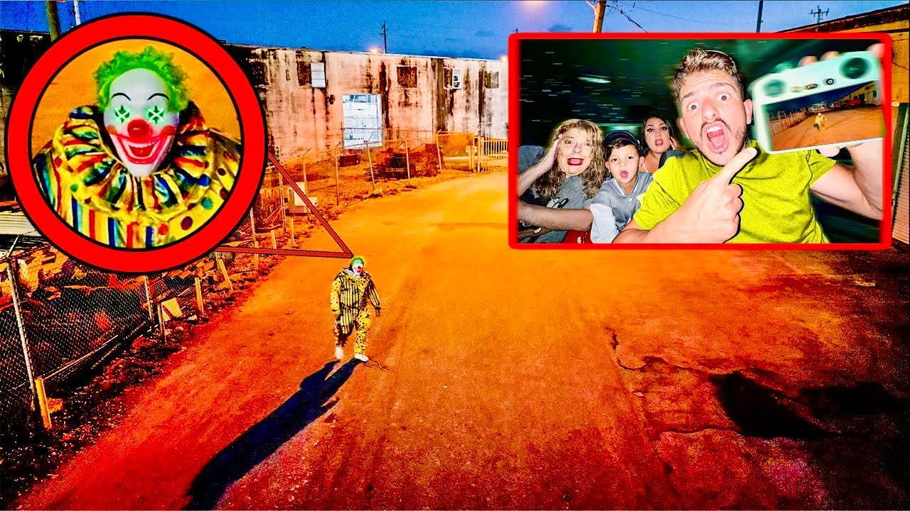 IF YOU SEE THIS CLOWN RUN!!! (LIVE FOOTAGE) - YouTube