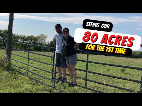 Seeing Our 80 Acres of Land for the First Time! - YouTube