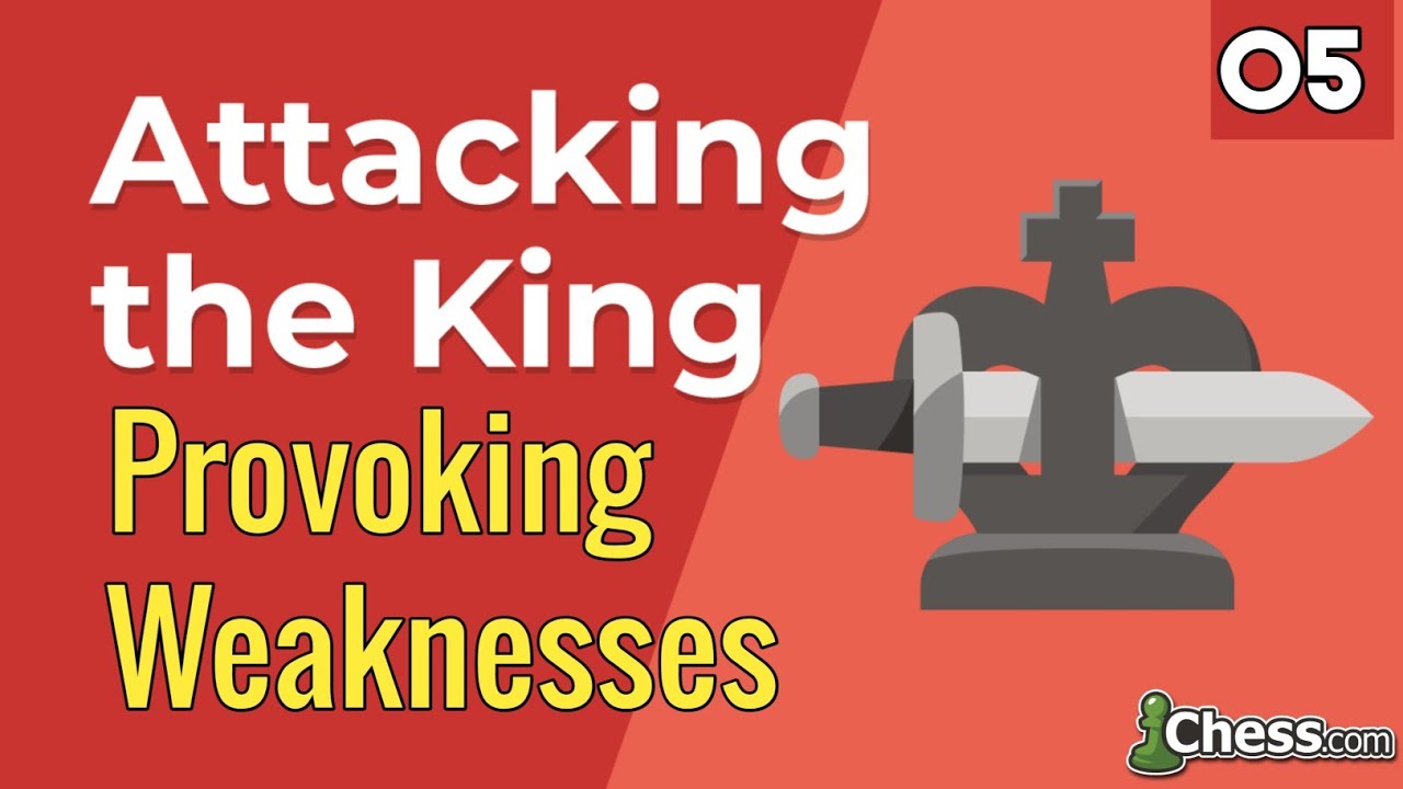 05. Provoking Weaknesses [ Attacking the King ] Chess Lessons - Chess ...