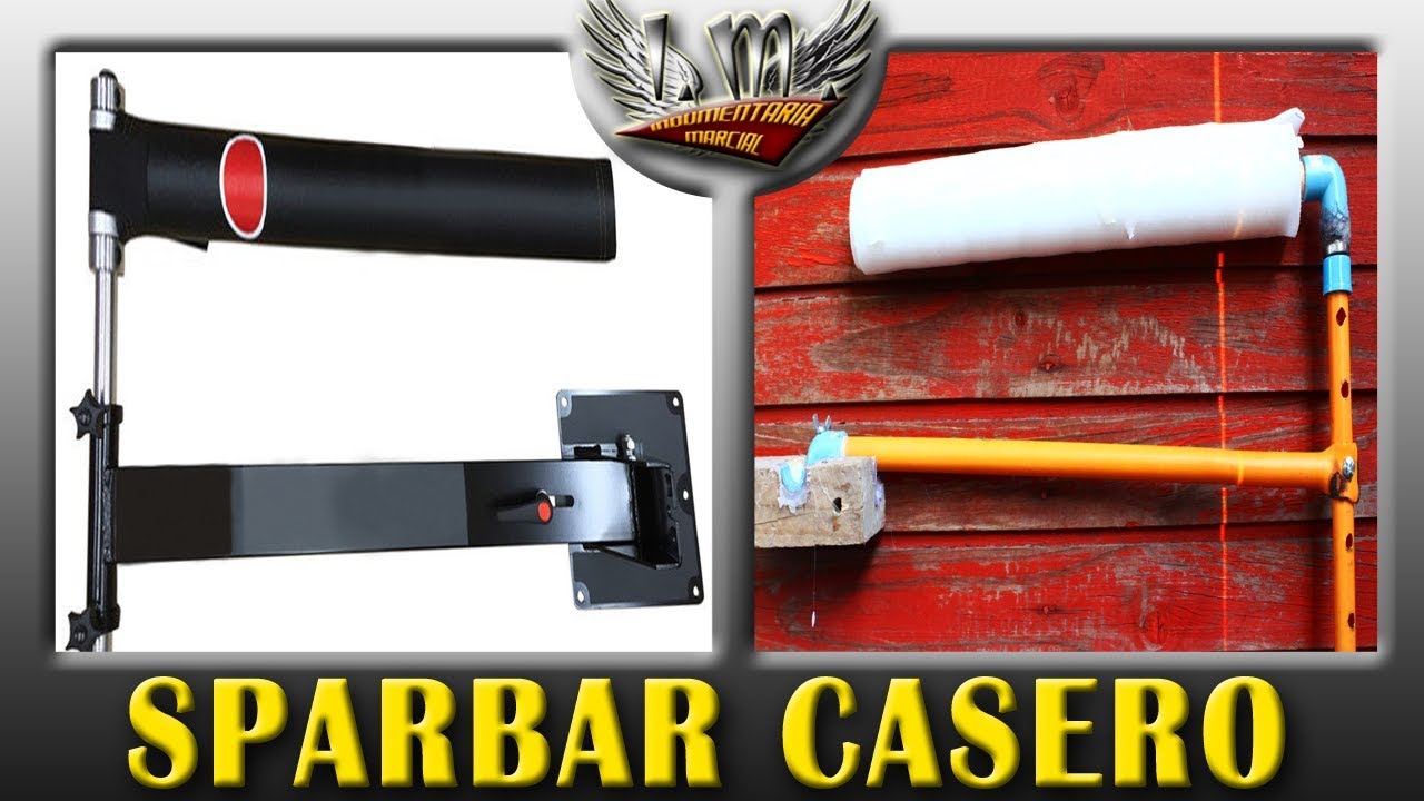 Como hacer Sparbar o Barra de Sparring de Boxeo Muy Fácil - YouTube