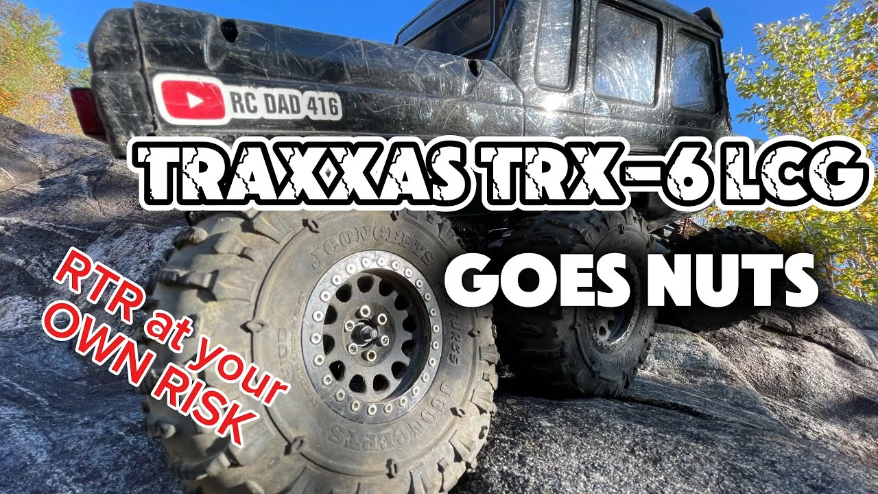 Traxxas TRX6 + GSpeed LCG Chassis + REAR STEER = Ultimate Rock Crawler ...