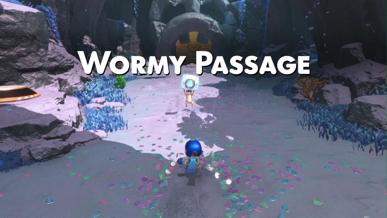 ASTRO BOT | Wormy Passage All BOTS Location | Puzzle Location ...