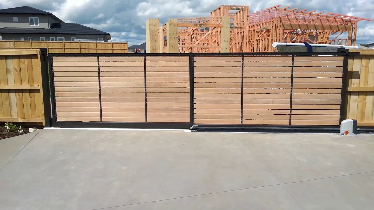 smartgates - electric automatic driveway gate - YouTube