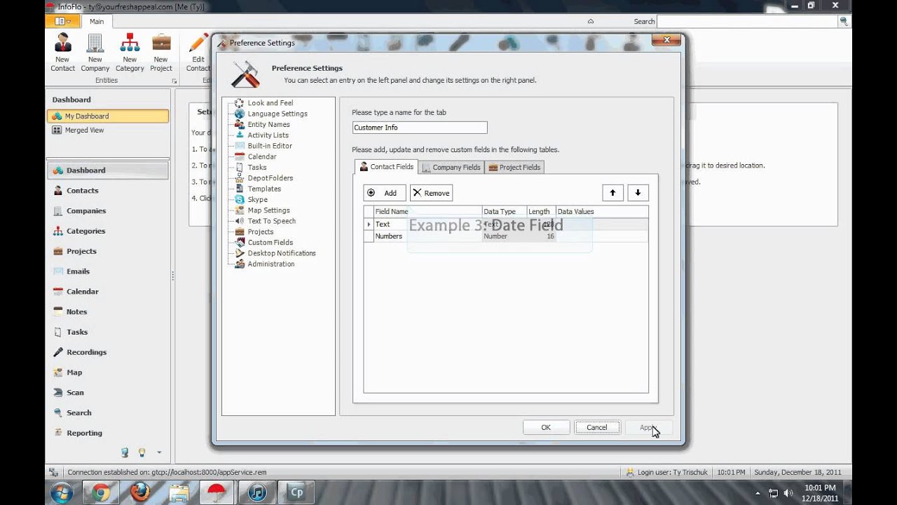 How to Add Custom Fields - YouTube