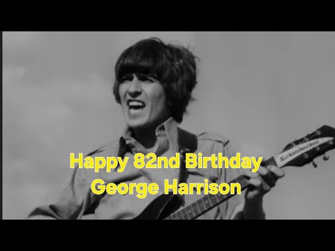 George Harrison - Happy 82nd Birthday 🎂 - 25th February 1943 🙏 On This ...