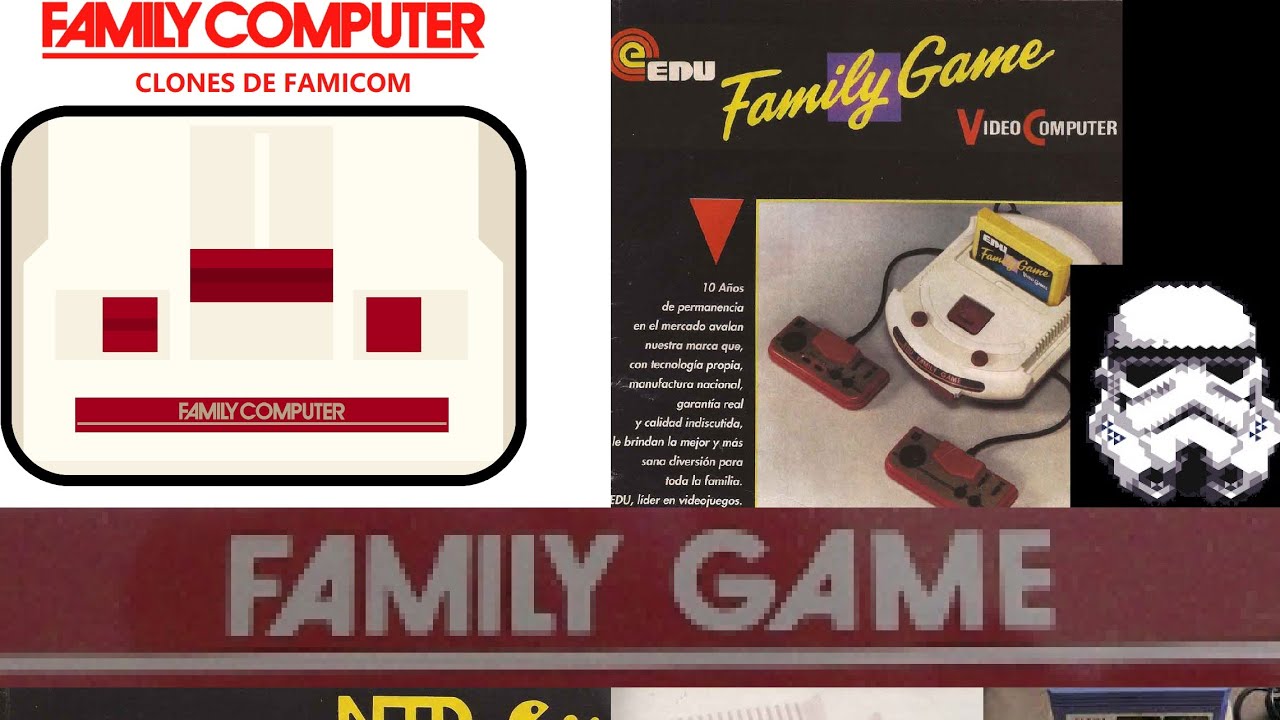 ALGUNOS "FAMILY GAME"(CLONES DE FAMICOM EN ARGENTINA) #retrogaming # ...
