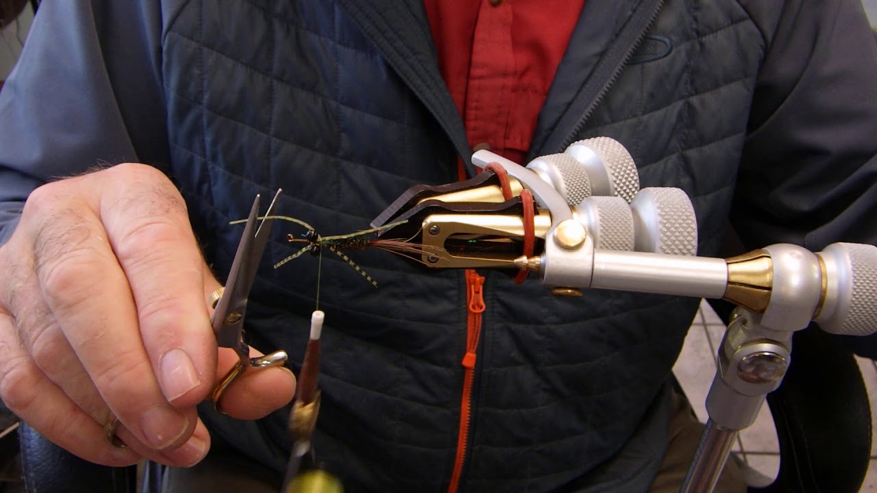The simple Rubber leg Damsel Nymph - YouTube