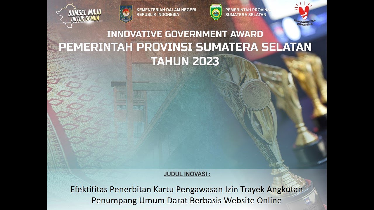 Efektifitas Penerbitan Kartu Pengawasan Izin Trayek Angkutan Penumpang ...