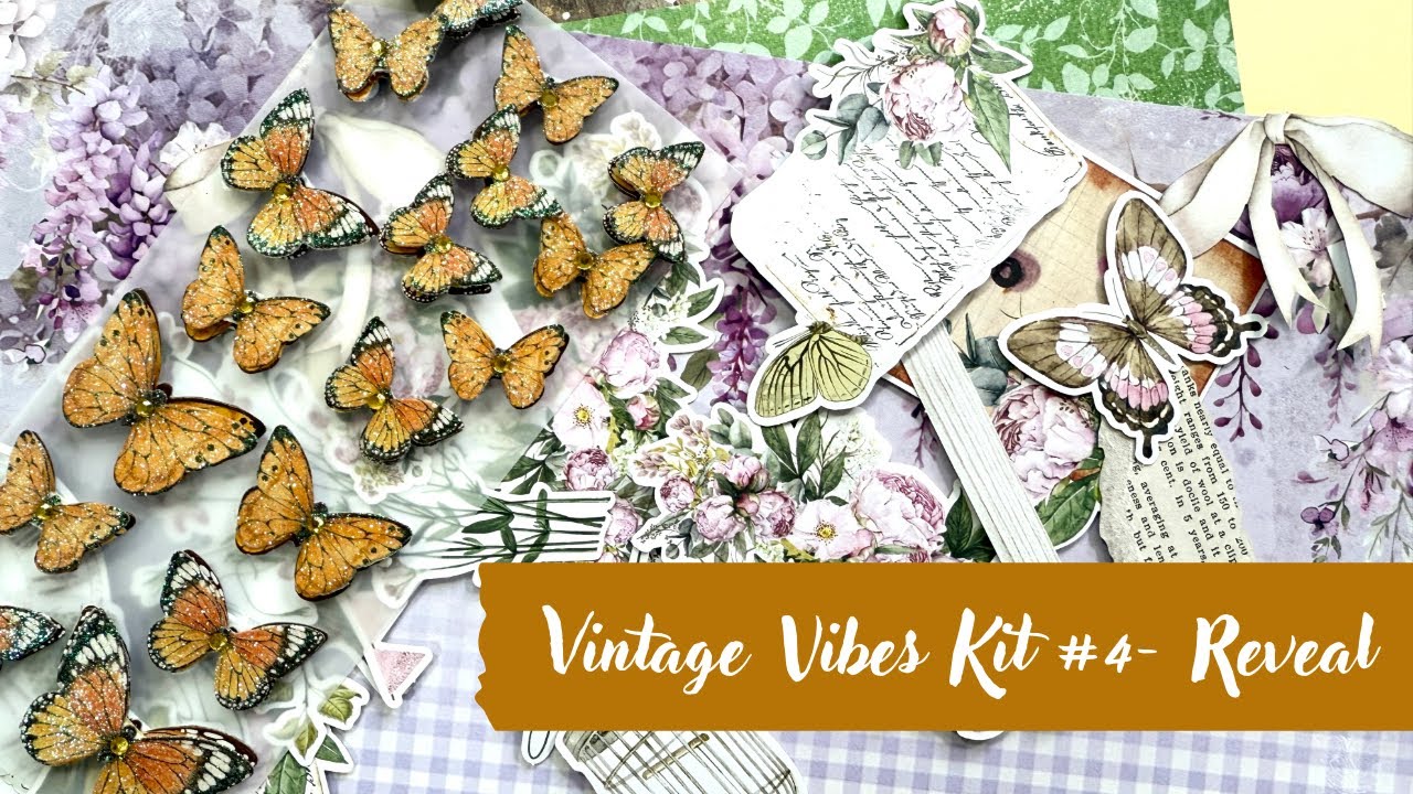 Vintage Vibes Kit #4- Reveal And Unboxing ! - YouTube