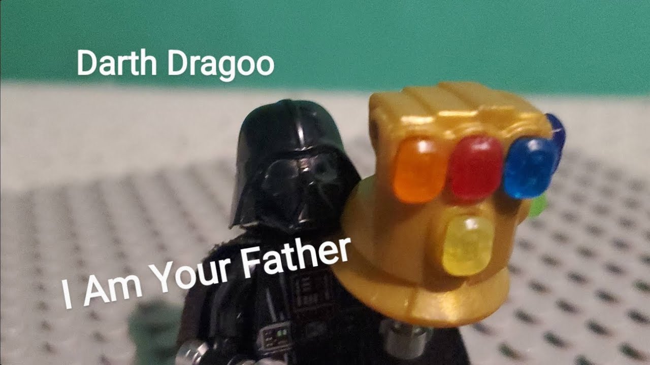 Darth Dragoo stop motion I am your father only Vader gets the infinity ...