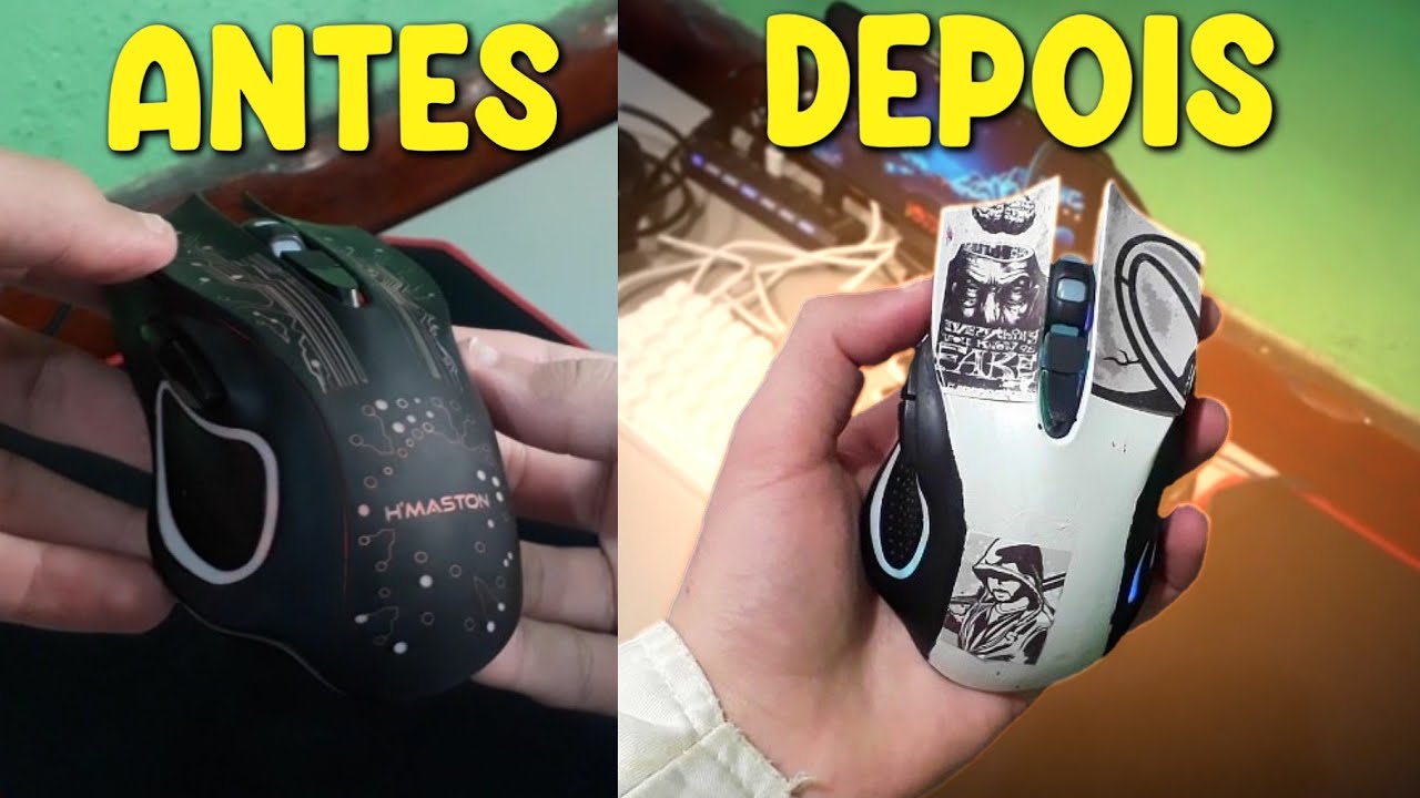 COMO PERSONALIZAR O MOUSE DO MOBILADOR - YouTube