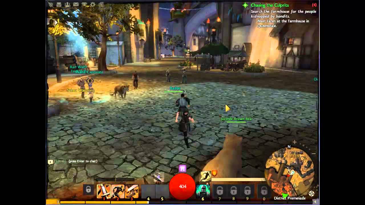 Guild Wars 2 - Quests + Gameplay. First Look. - YouTube