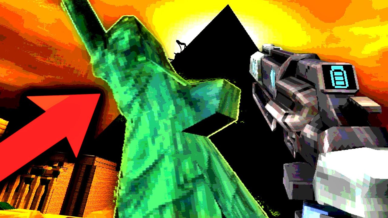 i climbed the statue of liberty in ultrakill - YouTube