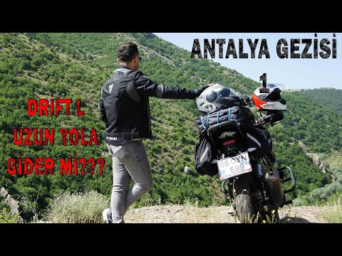 ANKARA -ANTALYA Turu 125 cc motorsiklet ile (DRİFT L İLE UZUN YOL ,motosiklet ilə tur)