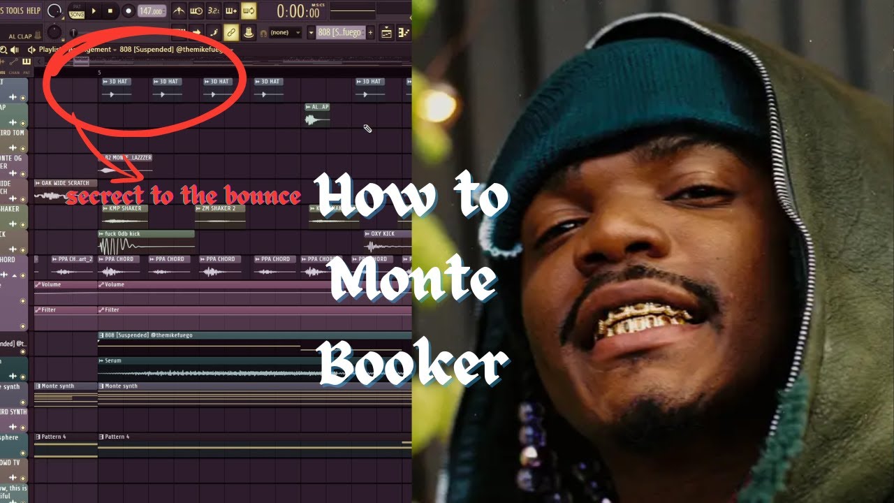How to make Alt Rap beats for Smino on FL Studio 21 like Monte Booker ...