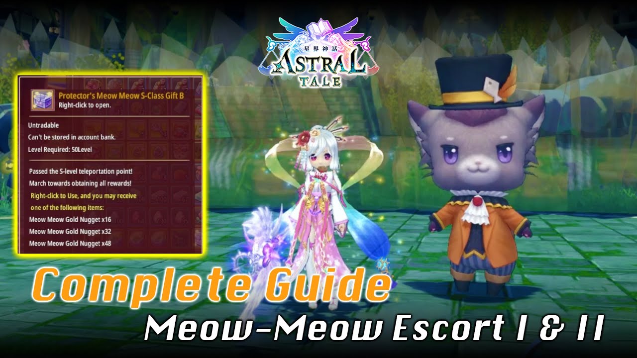 Tips dan Panduan Meow-Meow Escort 1 & 2 | Astral Tale Global Indonesia ...