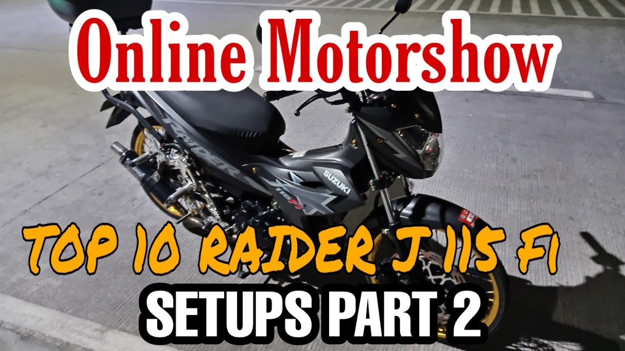 TOP 10 RAIDER J 115 FI SETUPS | PART 2 - YouTube
