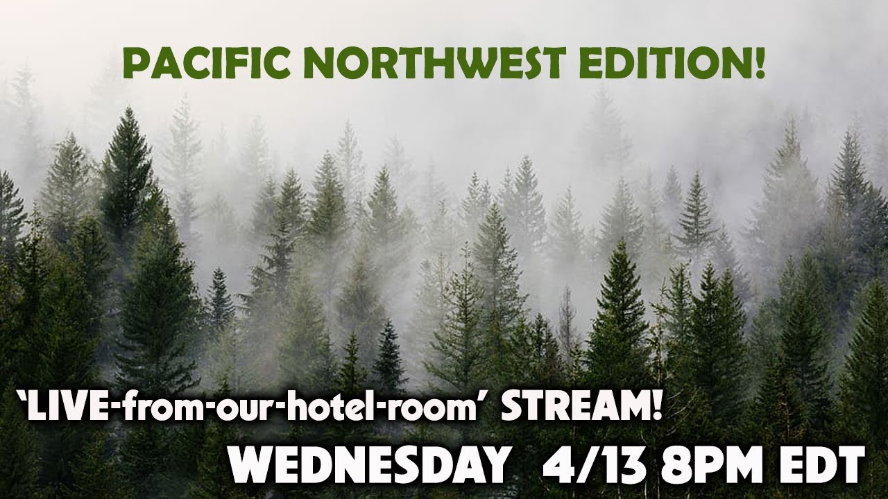Pacific Northwest Live Stream ! Live from our Hotel Room! - YouTube