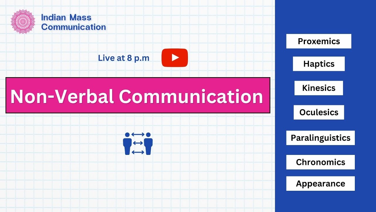 Non-Verbal Communication | UGC NET Journalism and Mass Communication ...