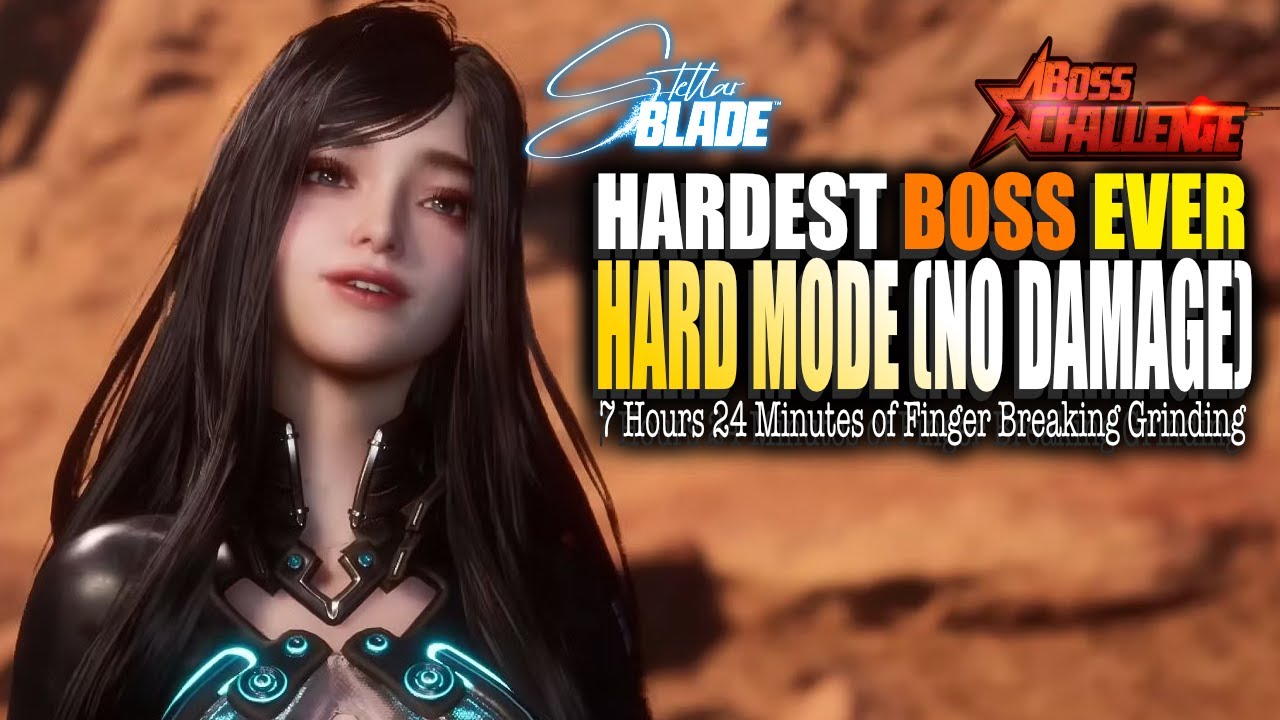 Stellar Blade - RAVEN Hard mode NO Damage || Eve Protocol Minimum Skin ...