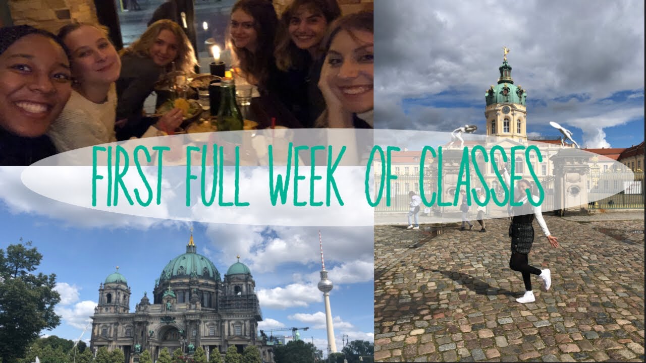 First Full Week Of Classes| Study Abroad - YouTube