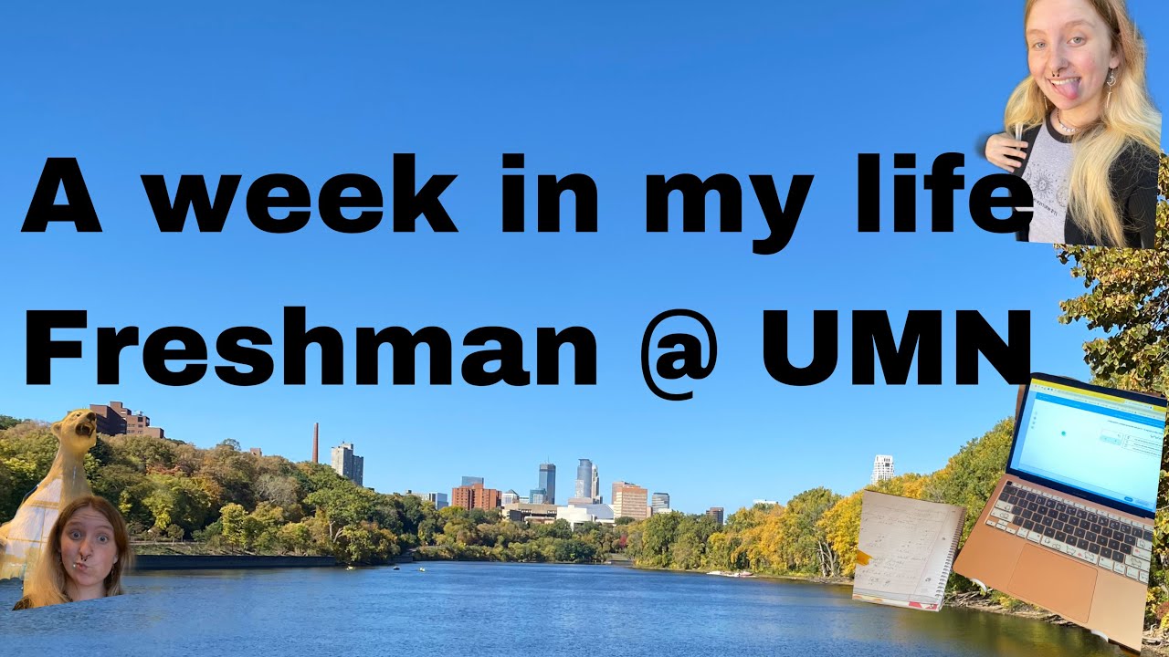 A Week in My Life | Freshman Year at UMN - YouTube