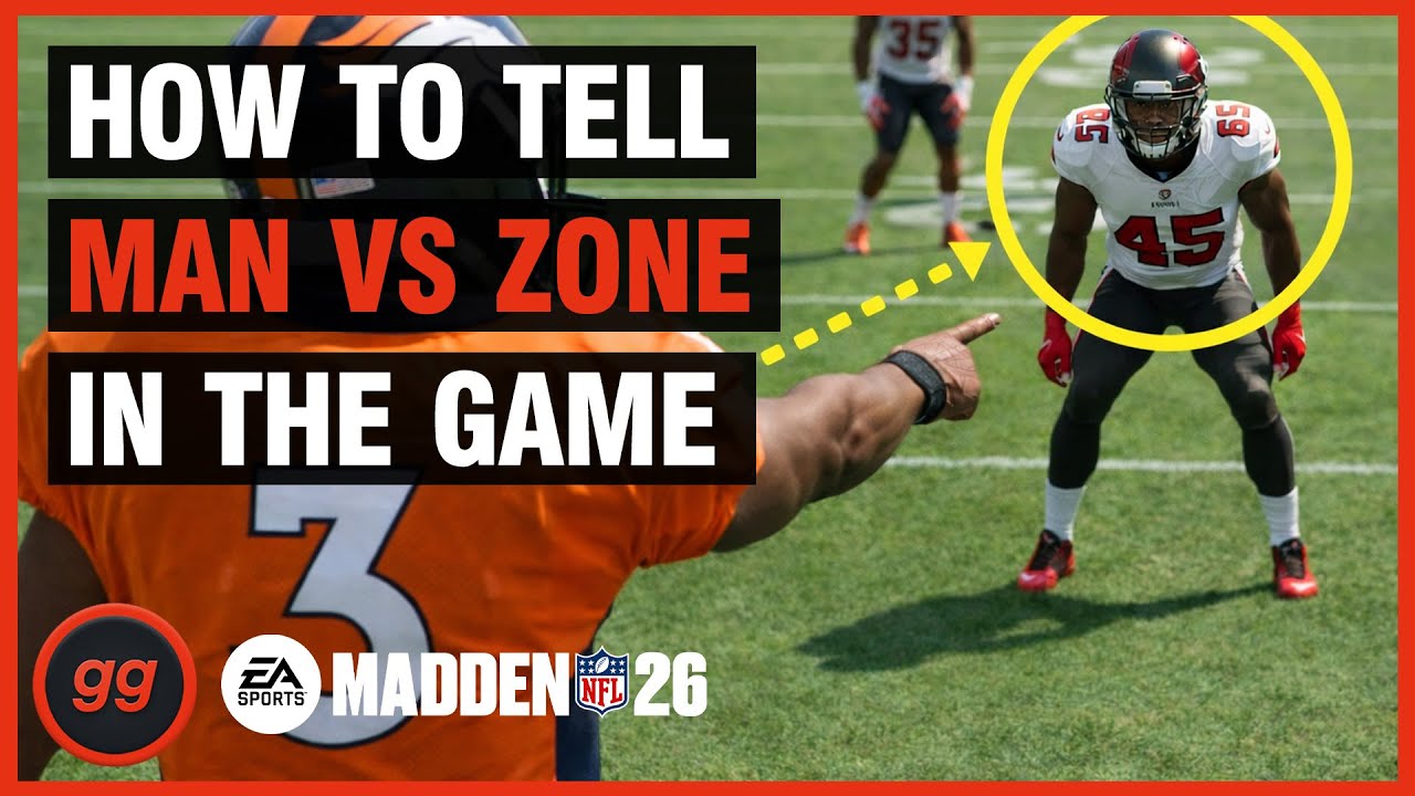 How to Read Defenses in Madden (Man vs Zone) + Run Defense and More ...