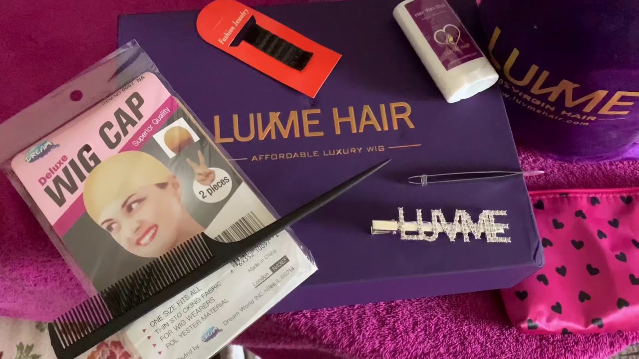 Unboxing on Luvme human hair lace front wig - YouTube