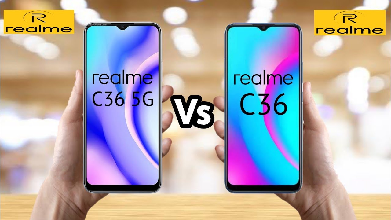 Realme C36 5G vs Realme C36 4G || Realme C36 4G vs Realme C36 5G - YouTube