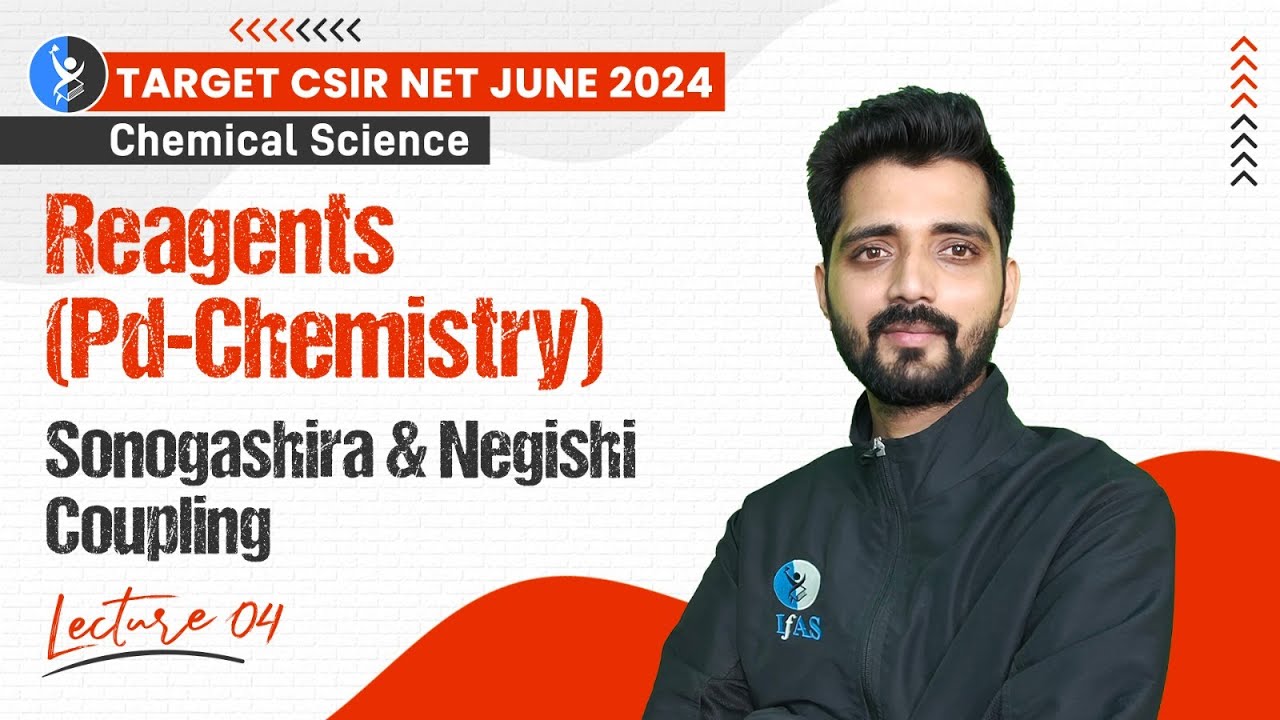 Sonogashira & Negishi Coupling | Reagents Pd-Chemistry | CSIR NET ...