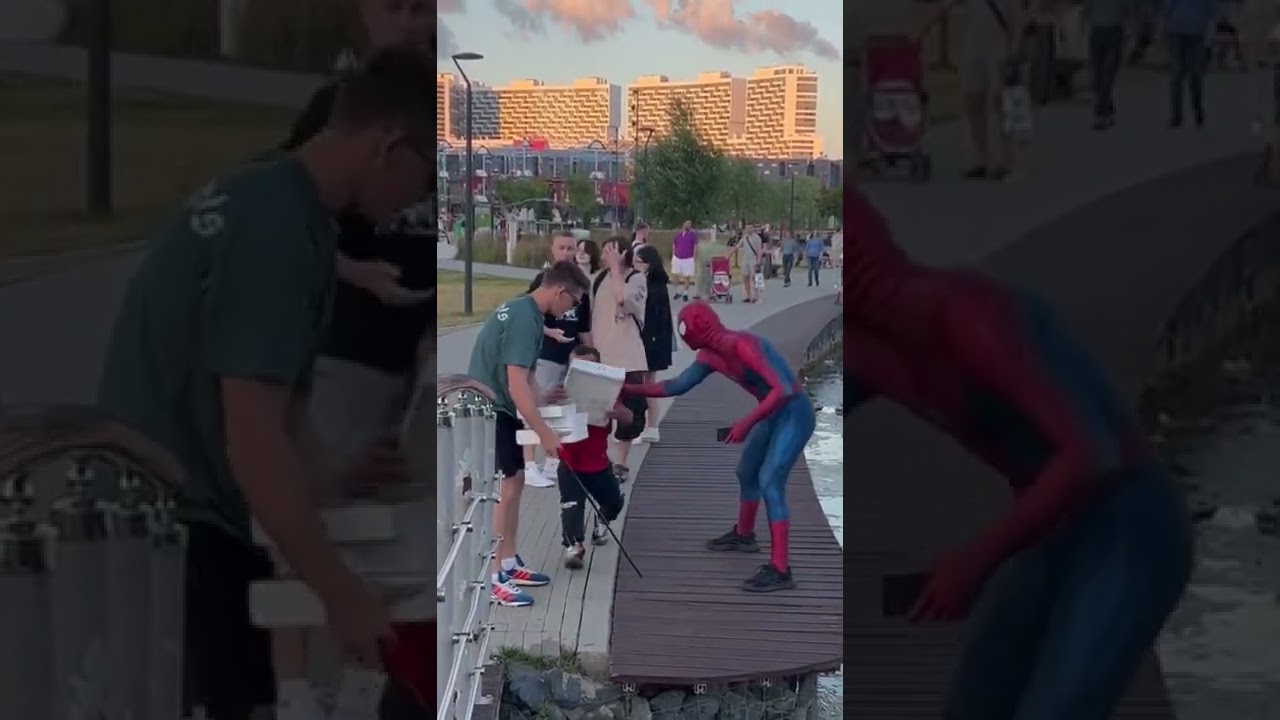 Spider Man amazing prank video 😁🤗#prank #shorts - YouTube
