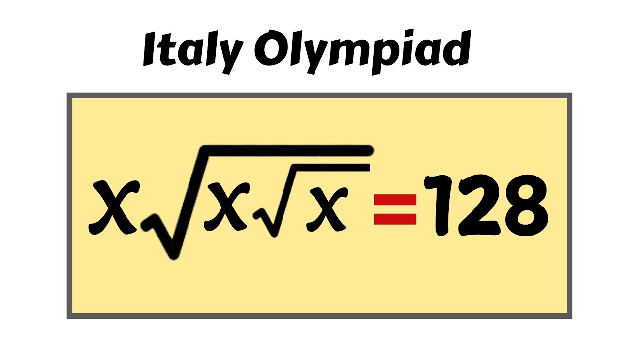 Italy | Math Olympiad Question | Viral Math | Viral Math Problem ...
