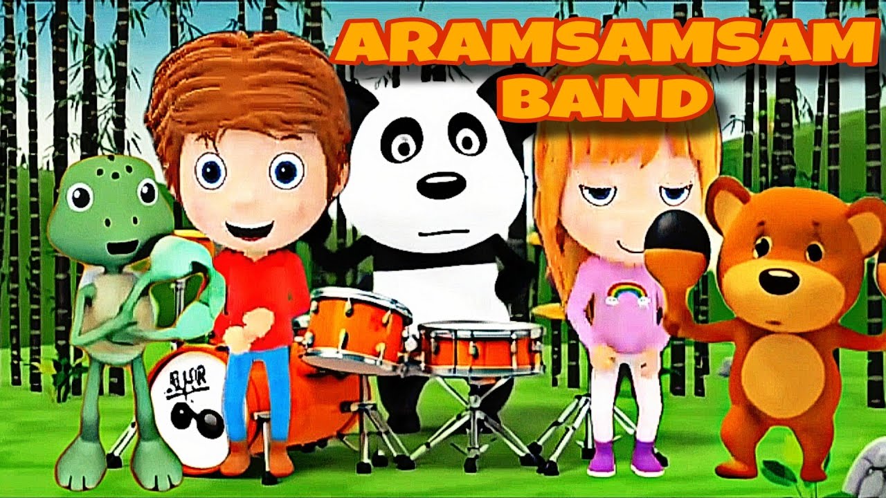SING A LONG WITH RAM SAM SAM BAND/ COOLEST ANIMATION #new #viralvideo ...