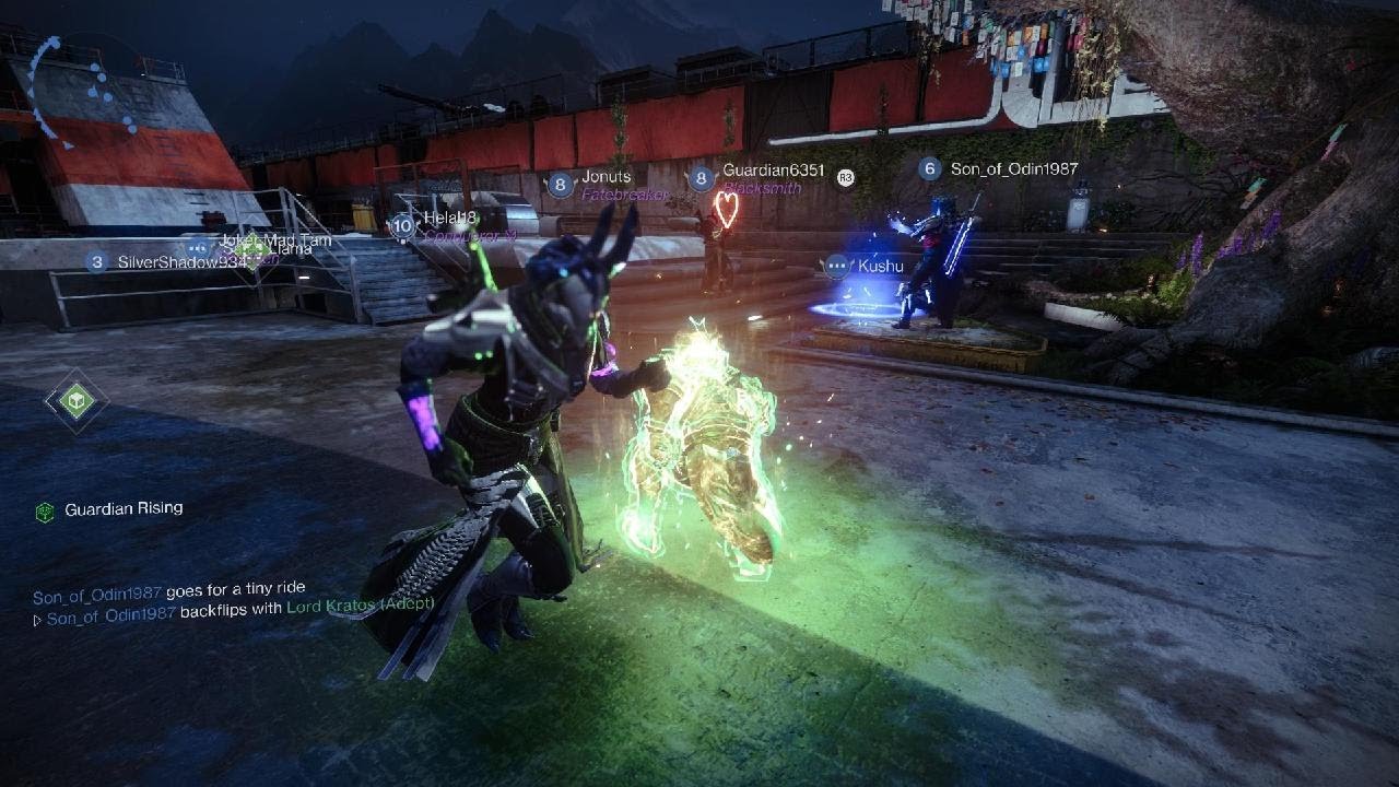 Destiny 2 Guardian Rank 11 - YouTube