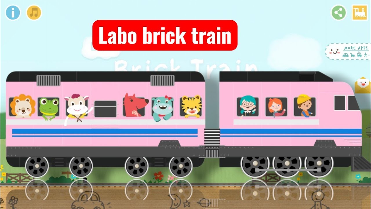 Labo Brick Train - One1 - 67 - YouTube