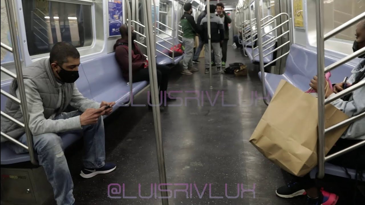 Subway Fight, 2021_03_26 By Utica Station Brooklyn NY - YouTube