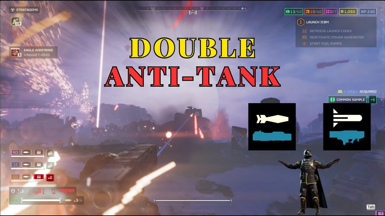 Helldivers 2 - Destroy New Automaton with DOUBLE ANTI-TANK ...