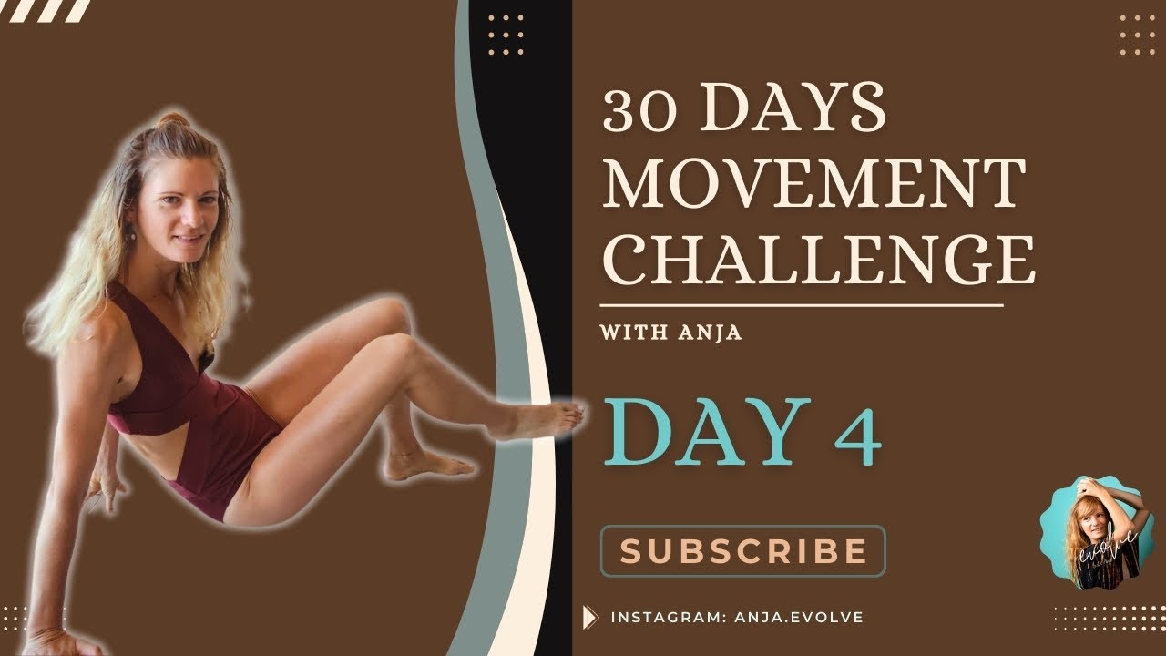 30 DAYS MOVEMENT CHALLENGE - Day 4 - CRAB WALK - YouTube