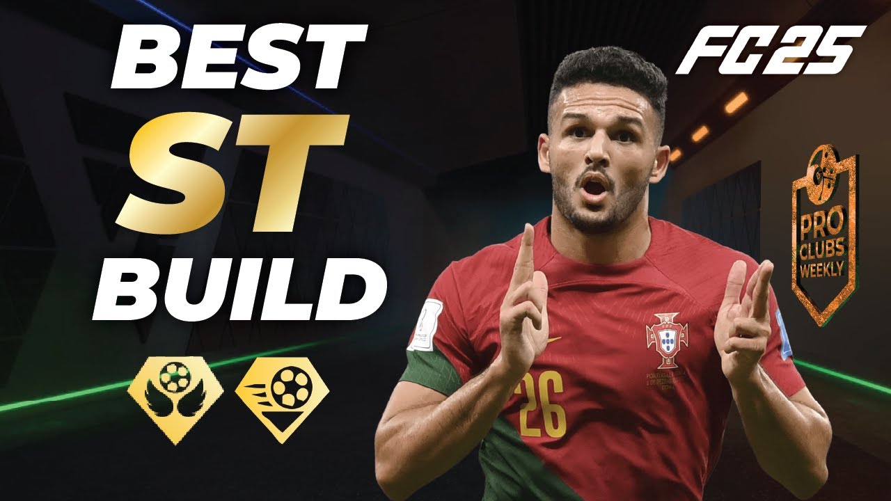 BEST STRIKER BUILD **UPDATED** | EA FC 25 PRO CLUBS BALLER BUILD - YouTube