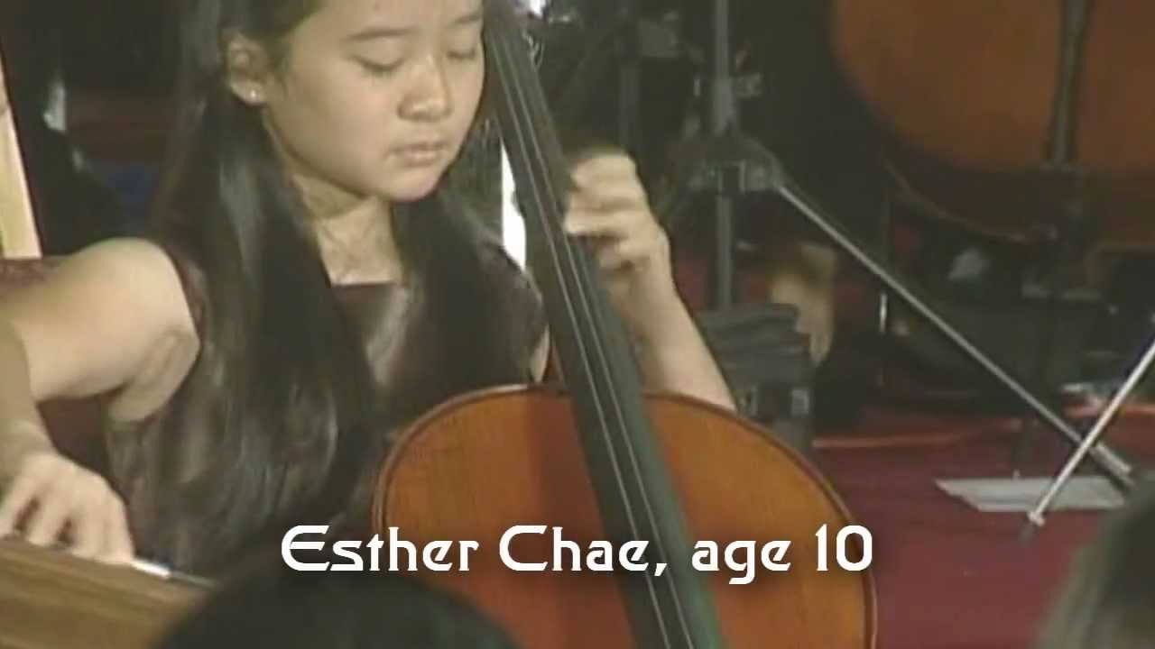 American Ideal 2012 - Esther Chae - Boccherini Cello Concerto Bb 1st ...