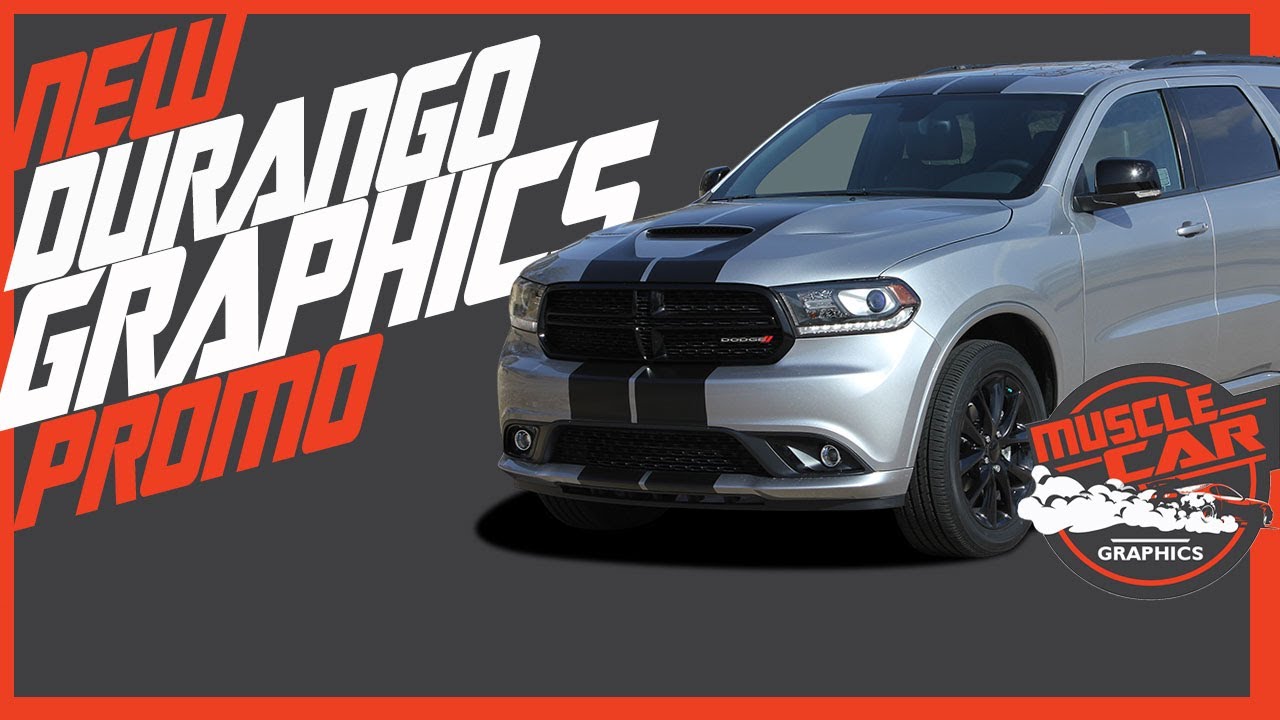 2014-2021 Dodge Durango Rally Racing Stripes and Vinyl Graphics SALES ...
