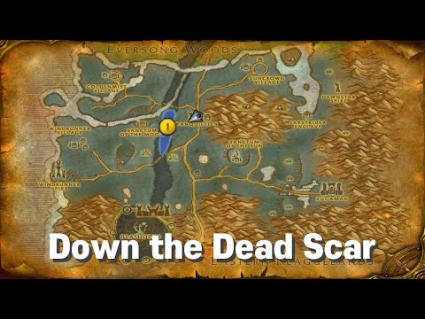 Down the Dead Scar - WOW Ghostland Quest - YouTube