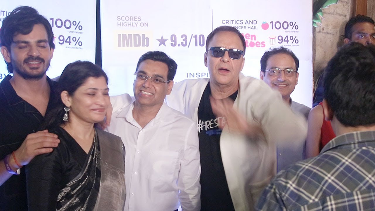 Superhit 12th Fail Success Party With Real IPS Officer Manoj Sharma ...