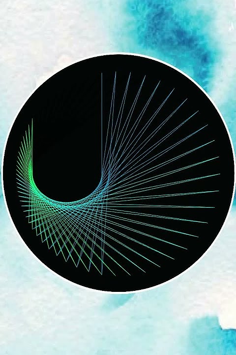 Unique String Art And Crafts // string art tutorial # Shorts - YouTube